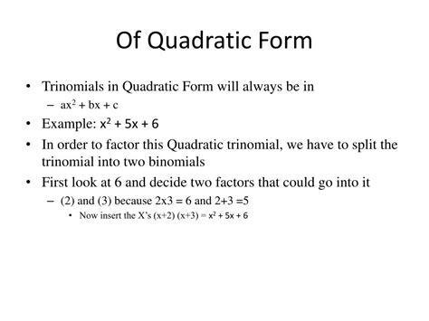 ppt factoring powerpoint presentation free download id 4138941