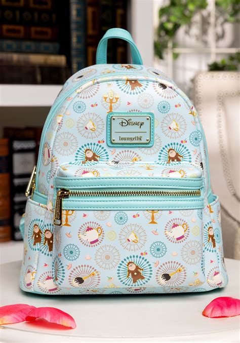 Beauty And The Beast Be Our Guest Mini Backpack By Loungefly