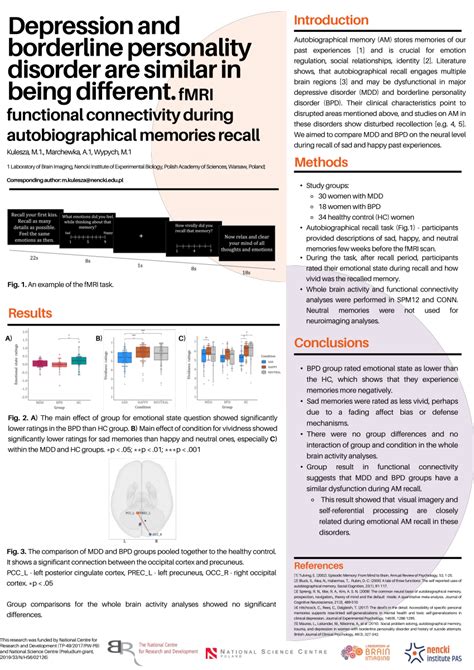 pdf depression and borderline personality disorder are similar in being different fmri