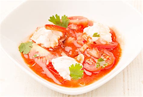 Alexander Granko Ceviche De Langostinos Con Bloody Mary