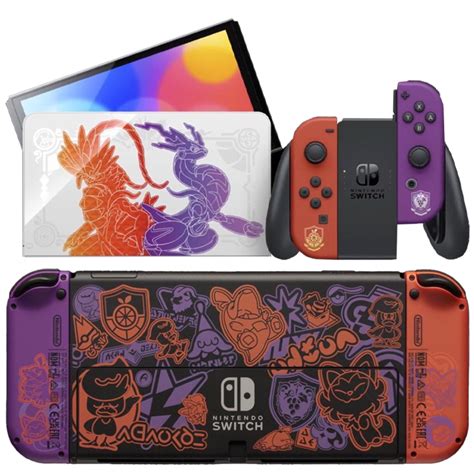 Console Switch Oled Pokemon Ecarlate Violet préco ChocoBonPlan