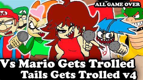 Fnf Vs Mario Gets Trolled Tails Gets Trolled V Free Play All