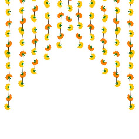 Marigold Hanging Vector Png Vector Psd And Clipart With Transparent