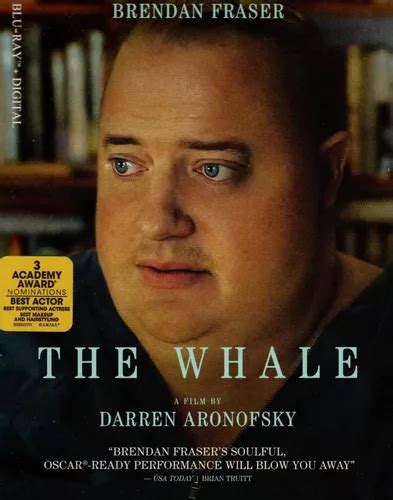The Whale La Ballena 2022 Brendan Fraser Pelicula Blu ray Envío gratis
