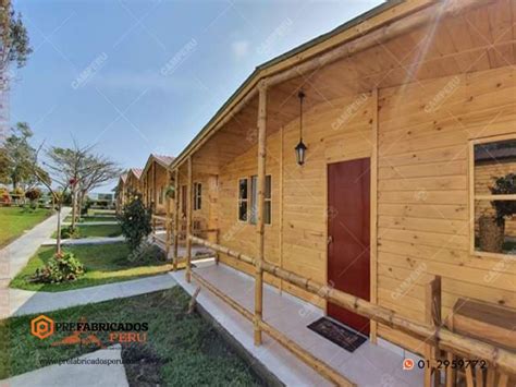 Bungalows Prefabricados Perú Casas Prefabricadas de madera
