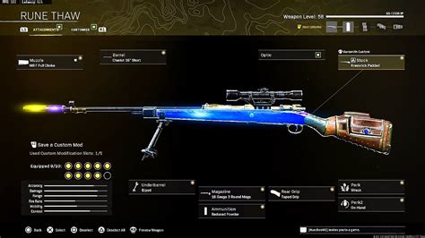 Warzone 1 KAR98k Setup Best KAR98k Class Season 4 YouTube