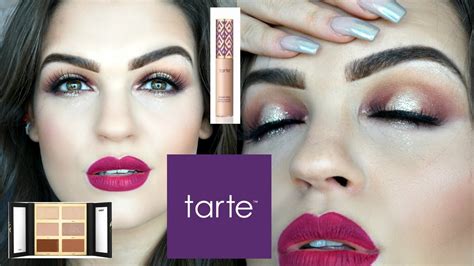One Brand Makeup Tutorial Tarte Cosmetics Youtube