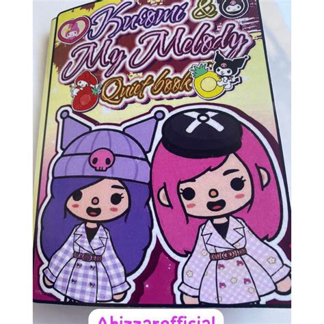 Jual ART O57U TOCA BOCA KUROMI MY MELODY QUIET BOOK MAINAN EDUKASI ANAK
