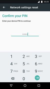 How To Reset The Network Settings On My Motorola Moto G Play