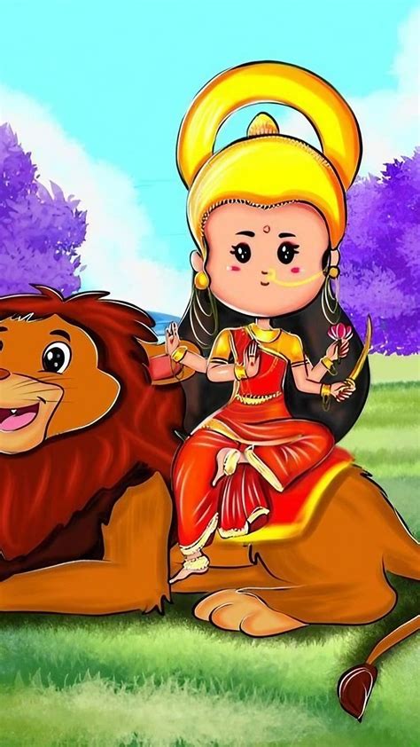 Animated Goddess Durga Wallpapers