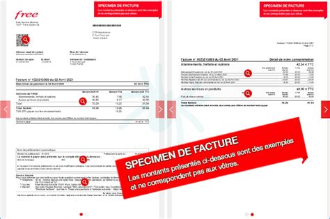 Votre facture Freebox en détail avec un guide assistance sur la facturation