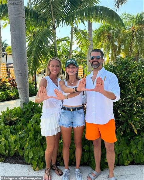 Donald Trump S Granddaughter Kai 17 Poses On Miami Beach To Celebrate