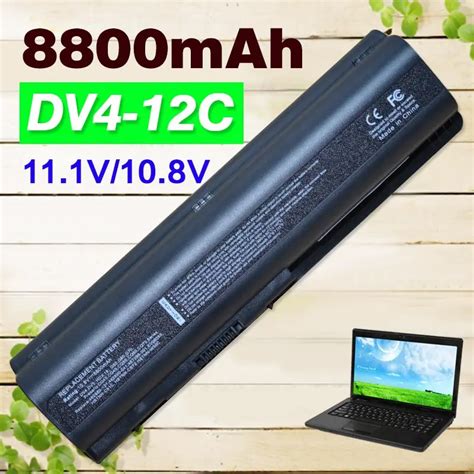 8800mAH Laptop Battery For HP Pavilion DV4 DV5 DV6 DV6T G50 G61 For