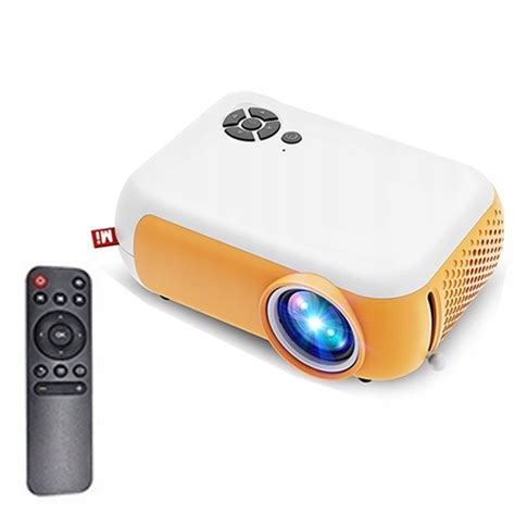 Przeno Ny Rzutnik Mini Projektor Led Full Hd Usb