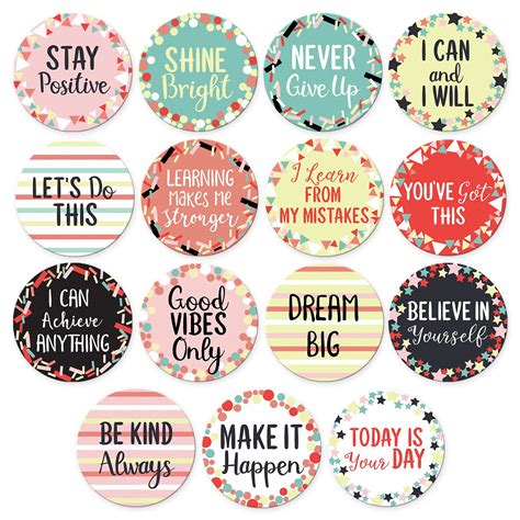 Buy Sweetzer Orange Growth Mindset Confetti Positive Sayings