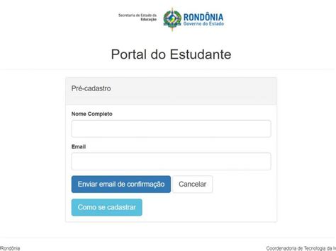 Boletim Online Rond Nia Ro Seduc Como Acessar Portal Do Aluno