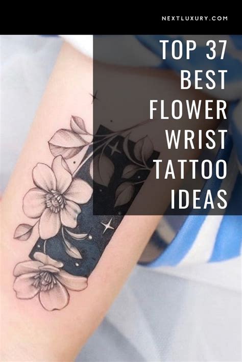 37 Cool Flower Wrist Tattoo Ideas 2024 Inspiration Guide Flower