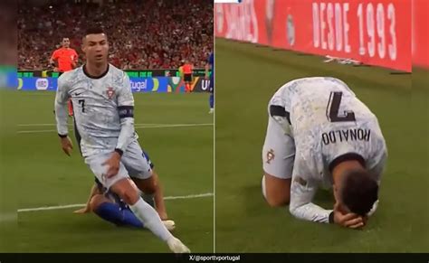 Cristiano Ronaldo se emociona ao marcar o histórico 900º gol da