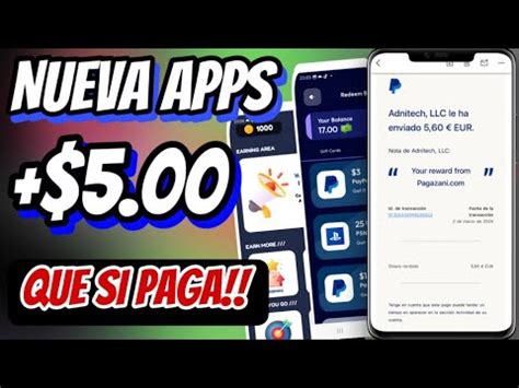 Las 3 Apps Nuevas Más rápidas Para Ganar Dinero a Paypal 2024 Prueba
