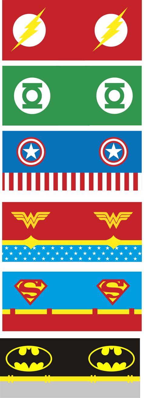 Simbolos Super Herois Png Etiquetas De Superheroes Para Imprimir Porn
