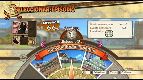 One Piece Pirate Warriors 3 Capítulo 1 Episodio 2 Kuro de los mil