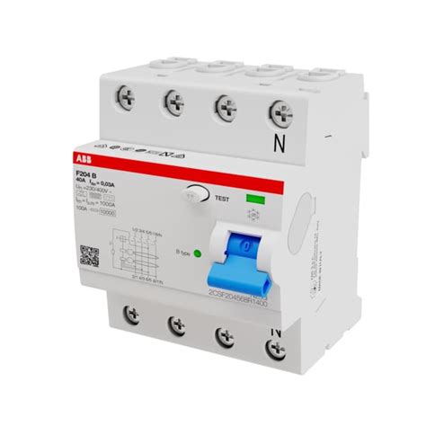 ABB FI Schutzschalter F204B 63 0 03 4polig