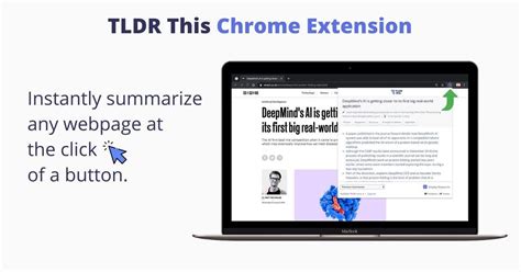 tldr this automatically summarize any article or webpage in a click product hunt