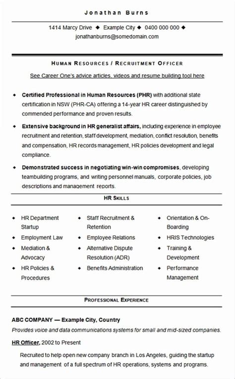 Human Resources Generalist Resume Summary That You Should Know