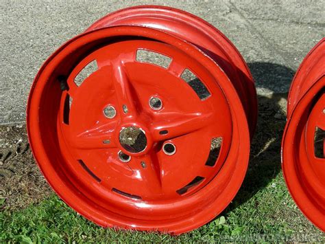 Satz 4 Sport Stahlfelgen 15 VW Käfer Karmann Typ 3 etc Biete