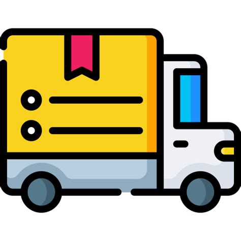 Delivery Truck Special Lineal Color Icon