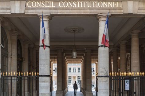 Conseil Constitutionnel Actu Juridique