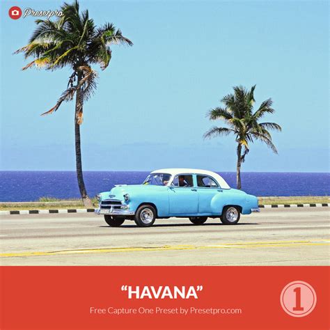 Free Capture One Style Havana Presetpro