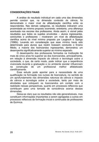 Alfabetização cientifica em quimica PDF