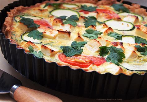 Tarta Z Warzywami I Serem Feta Doradcasmaku Pl