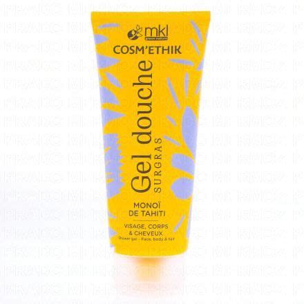MKL Cosm Ethik Gel Douche au Monoï de Tahiti 200ml Parapharmacie
