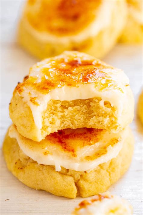 Crème Brûlée Cookies Averie Cooks