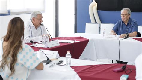 Supervisa AMLO En Pie De La Cuesta Sistema IMSS Bienestar El Sur