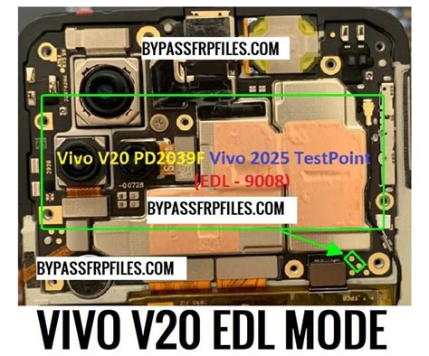 Vivo V20 EDL Point Test Point Reboot To EDL Mode 9008 Frp Bypass Files