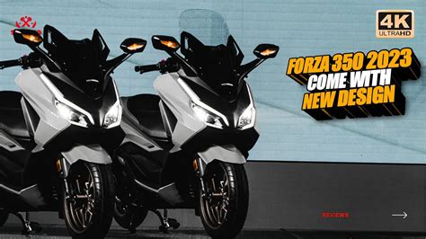 New Face Honda Forza 350 Model 2023 YouTube