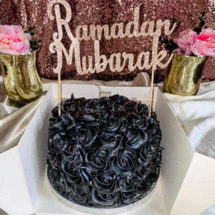 Black Theme Cake With Beautiful Cake Cake O Clock Best Customize