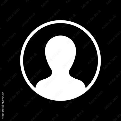 Person Icon White