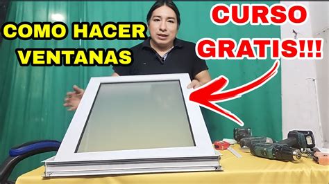 APRENDE HACER VANTANAS DE ALUMINIO PARA BAÑO MUY ECONOMICA VENTILA