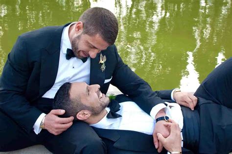 Actores porno gay se casan después de doce años de su primera grabación