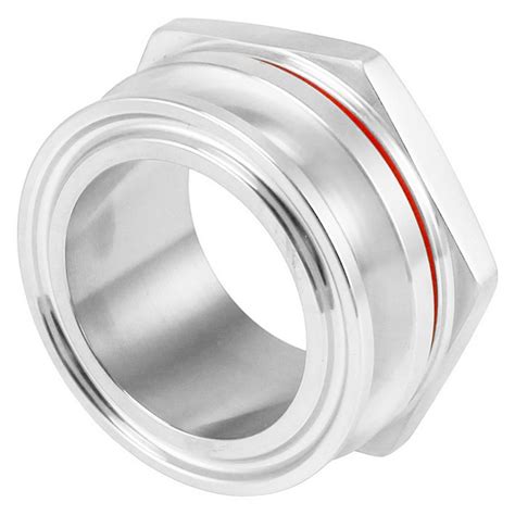 Ss Brewtech Stainless Steel 1 5 Tri Clover Bulkhead Compression Fitting