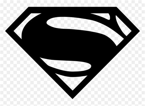 Superman Logo Black Png Transparent Png Vhv