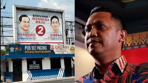 Begini Kata TPN Ganjar Mahfud Soal Baliho Prabowo Gibran Di Pos Polisi
