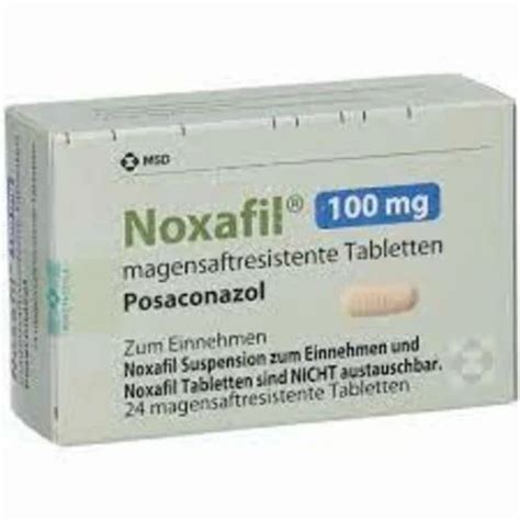 NOXAFILL Posaconazole 100mg Noxafil 100 Mg Tablet Treatment Severe