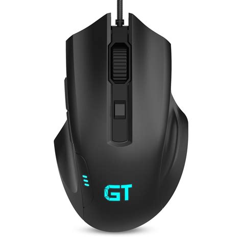 RaceGT Wired RGB Gaming Mouse Ergonomic Mouse With 7 Backlight RGB
