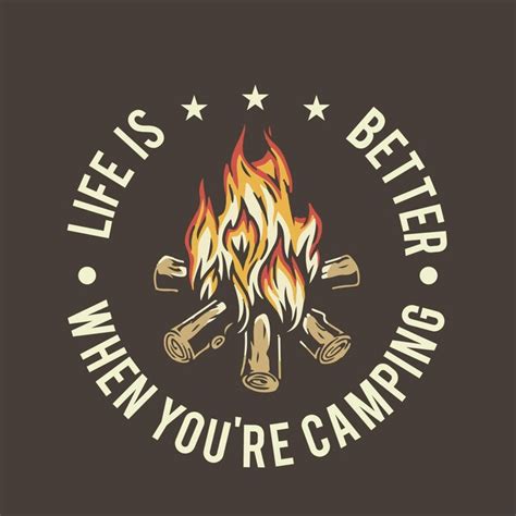 Premium Vector Life Is Better When You Are Camping Typo With Jeep T