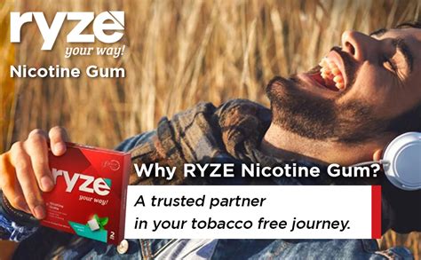 Buy RYZE Nicotine Gum 2mg Fruit Blast Soft Chew Easy On Throat